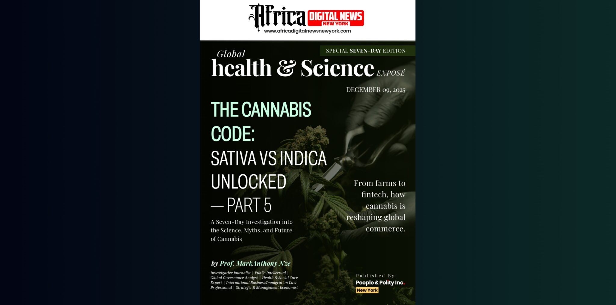 Part 5: The Green Economy — Cannabis, Capital, And Culture